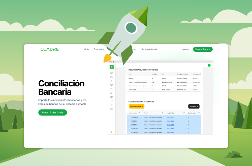 Cuadre.io - Software de Conciliación Bancaria